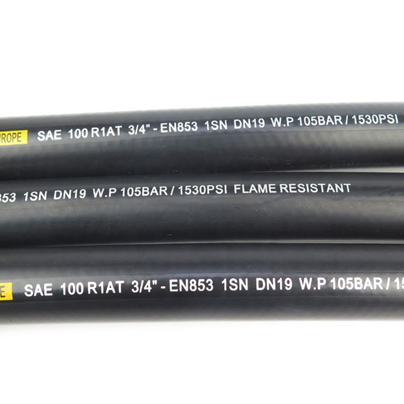 ISO Quality Smooth Surface Hydraulic Hose Pipe SAE 100 R1AT, 58% OFF