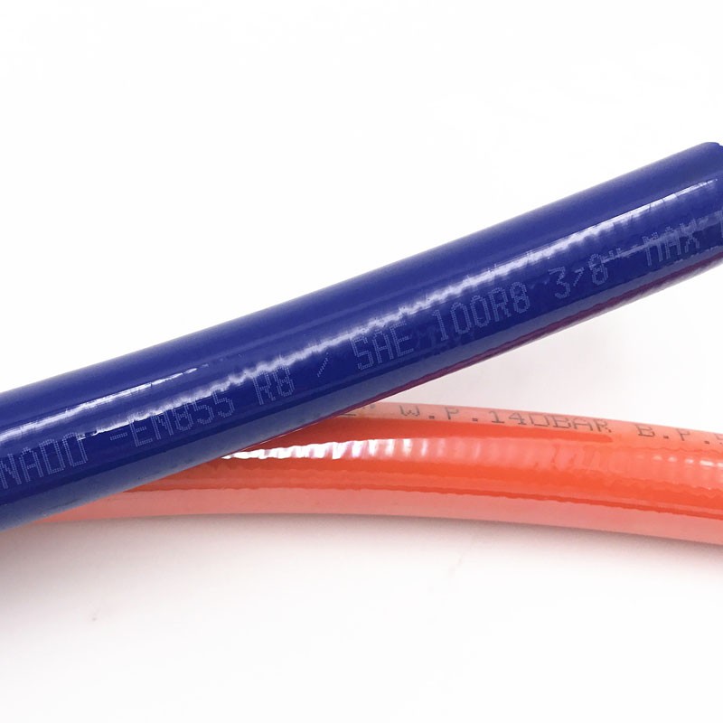High Pressure Thermoplastic Hydraulic Hose SAE 100 R8 With Superior ...